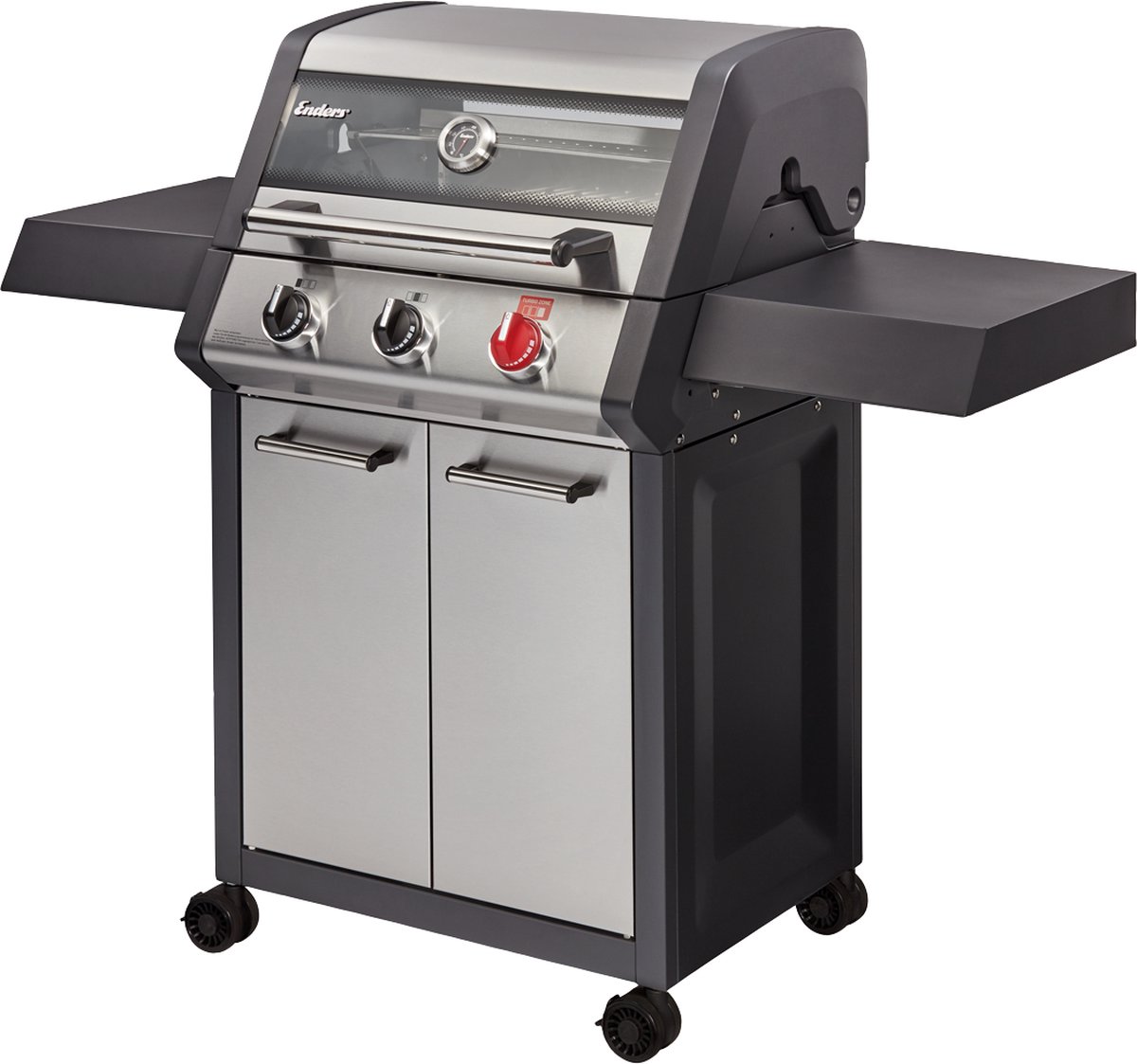 Enders Monroe Pro X3S Turbo Gas barbecue - Grilloppervlak 62 × 43 cm ...