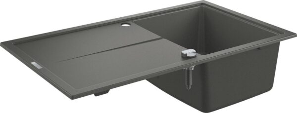 GROHE K400 Composiet Spoelbak met afdruipgedeelte - 86cm - Inbouw - Met ...