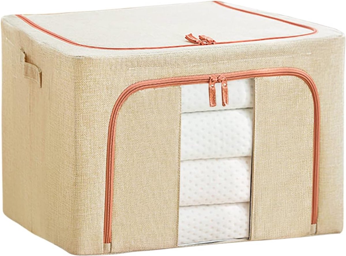 Beddengoed, opbergtas, opbergdoos voor kleding met kijkvenster en ...